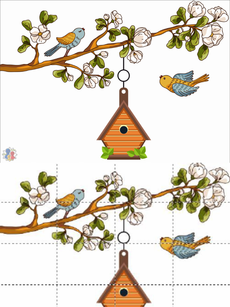 Poster Cuib de Pasarele - Decor 4 X 4 A4 | PDF