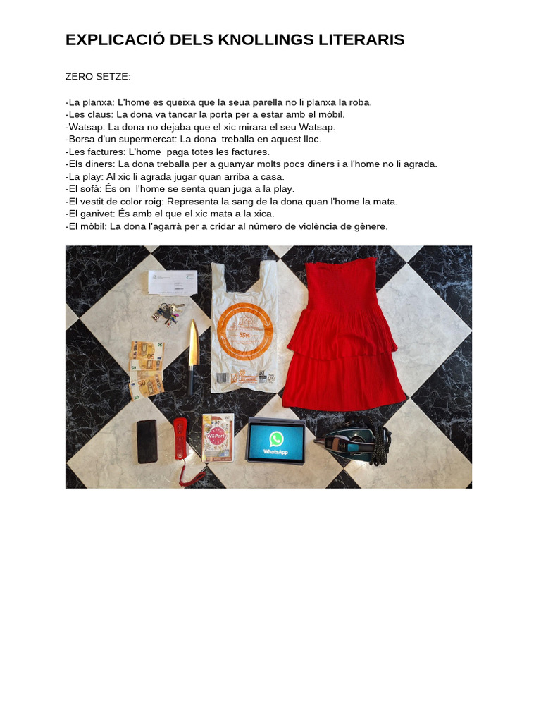 Knolling literari | PDF