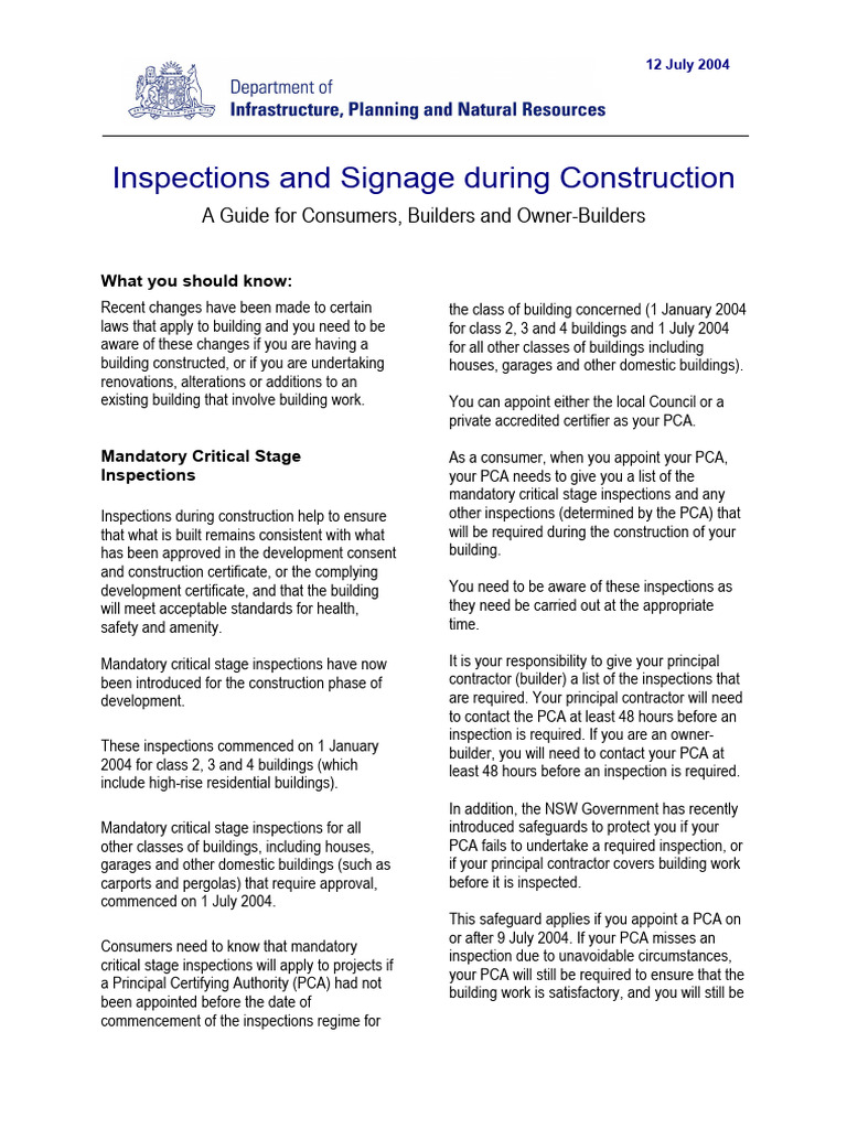 information-sheet-mandatory-inspections | PDF