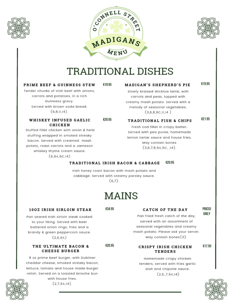 OC Menu 2024 | PDF | Hamburgers | French Fries