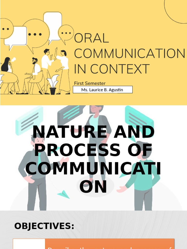 Nature of Communication | PDF | Career & Growth | Science & Mathematics