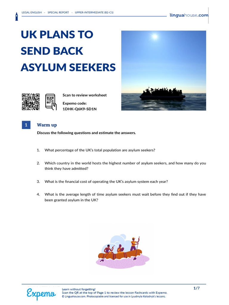 UK Asylum Seekers Deportation Plans | PDF | Conservative Party (Uk ...