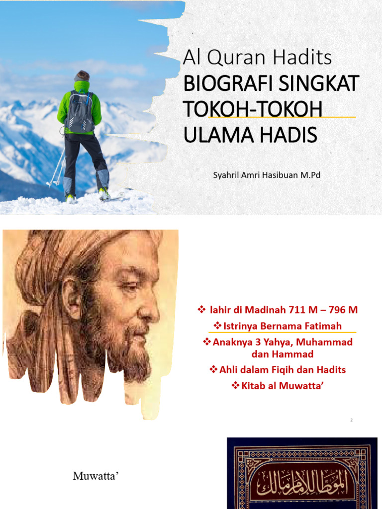 Biografi Ulama Hadis Terkenal | PDF