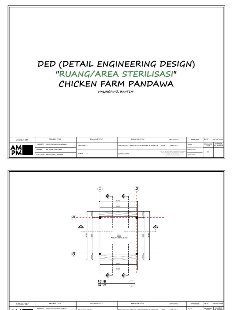 Ded Ruang Sterilisasi | PDF | Design | Engineering