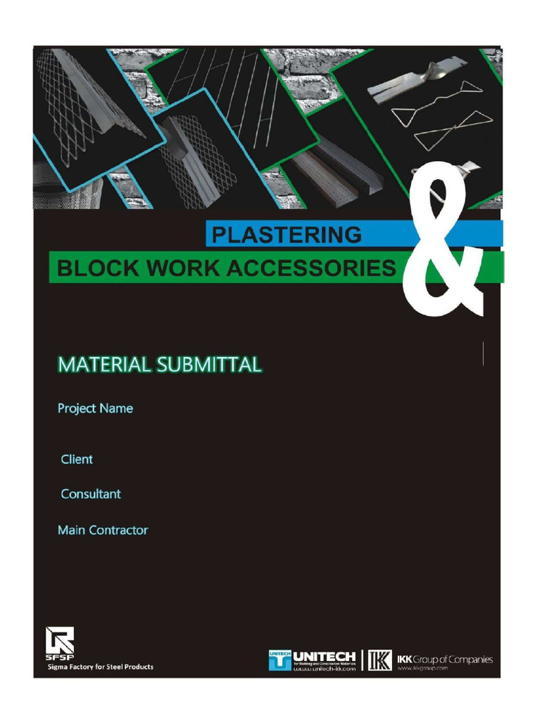 BLOCK & PLASTER Submittal - 1_page-0001 | PDF