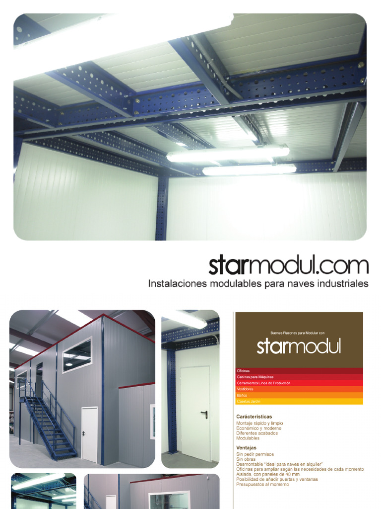 Instalaciones Modulares - Starmodul | PDF