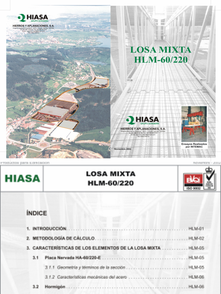 03. Placa Alveolar - HIASA | PDF