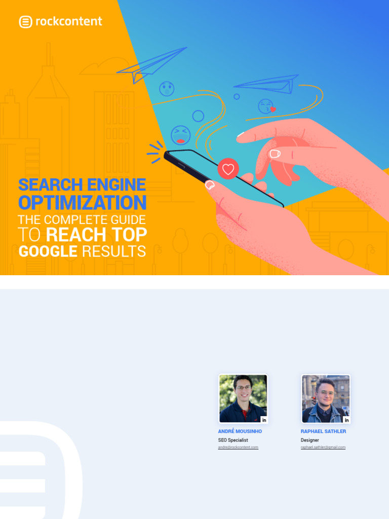 Search Engine Optimization - The Complete Guide To Reach Top Google ...