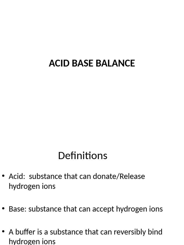 Acid Base Disturbance Alx 2021 | PDF | Buffer Solution | Bicarbonate