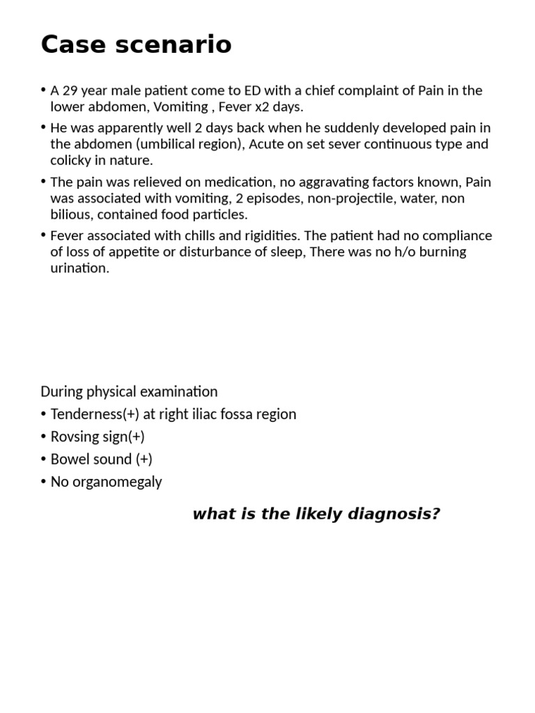 Acute Abdomen, ECCN 2022 | PDF | Gallbladder | Diseases And Disorders