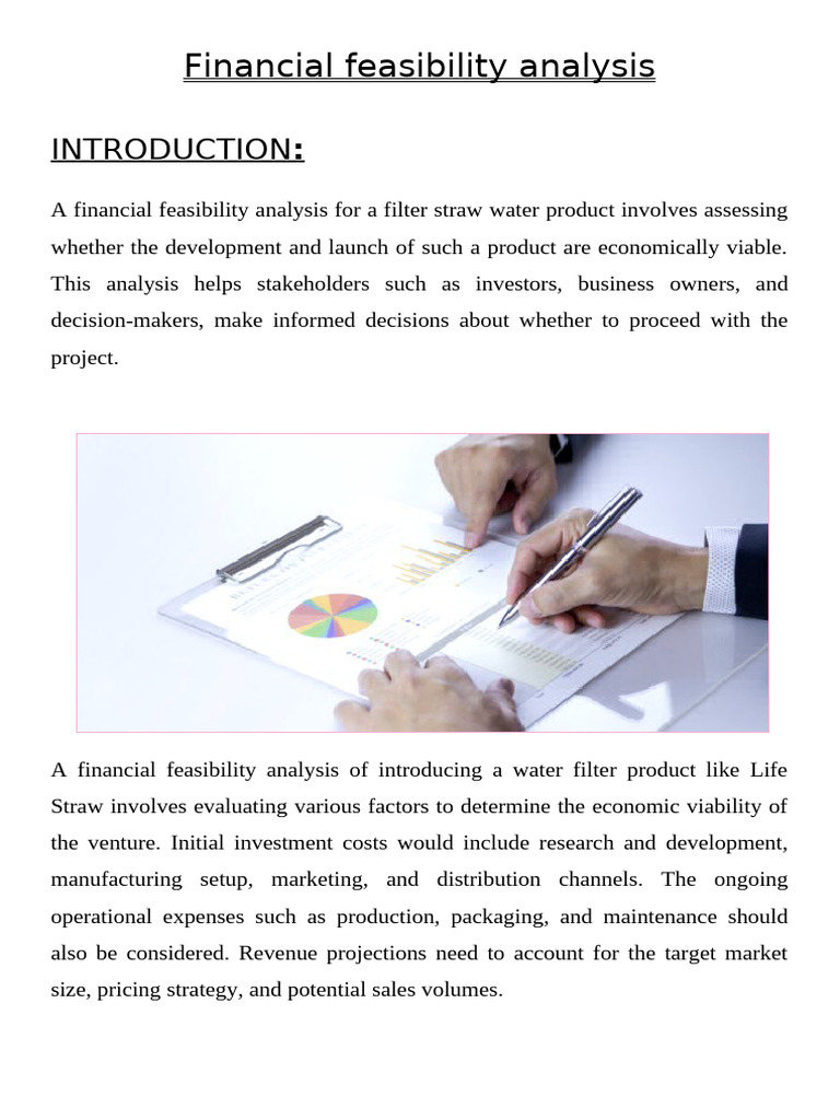 Financial Feasibility for Investors | PDF | Return On Investment ...
