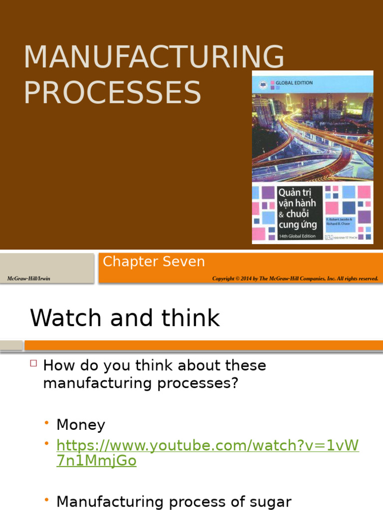 c7. Manufacturing Processes - Lms | PDF | Marketing | Business Process