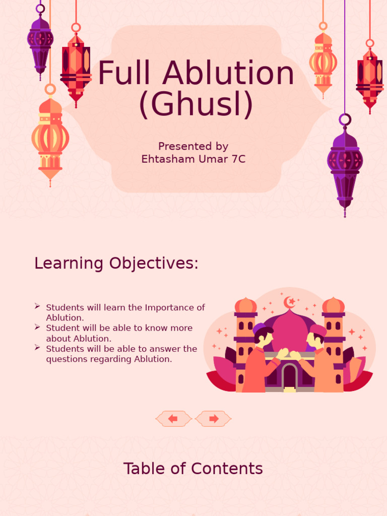 Full Ablution | PDF | Sharia | Islamic Ethics