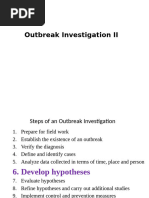 Outbreak Investigation Report Template - 3rd Edition IDSR | PDF ...