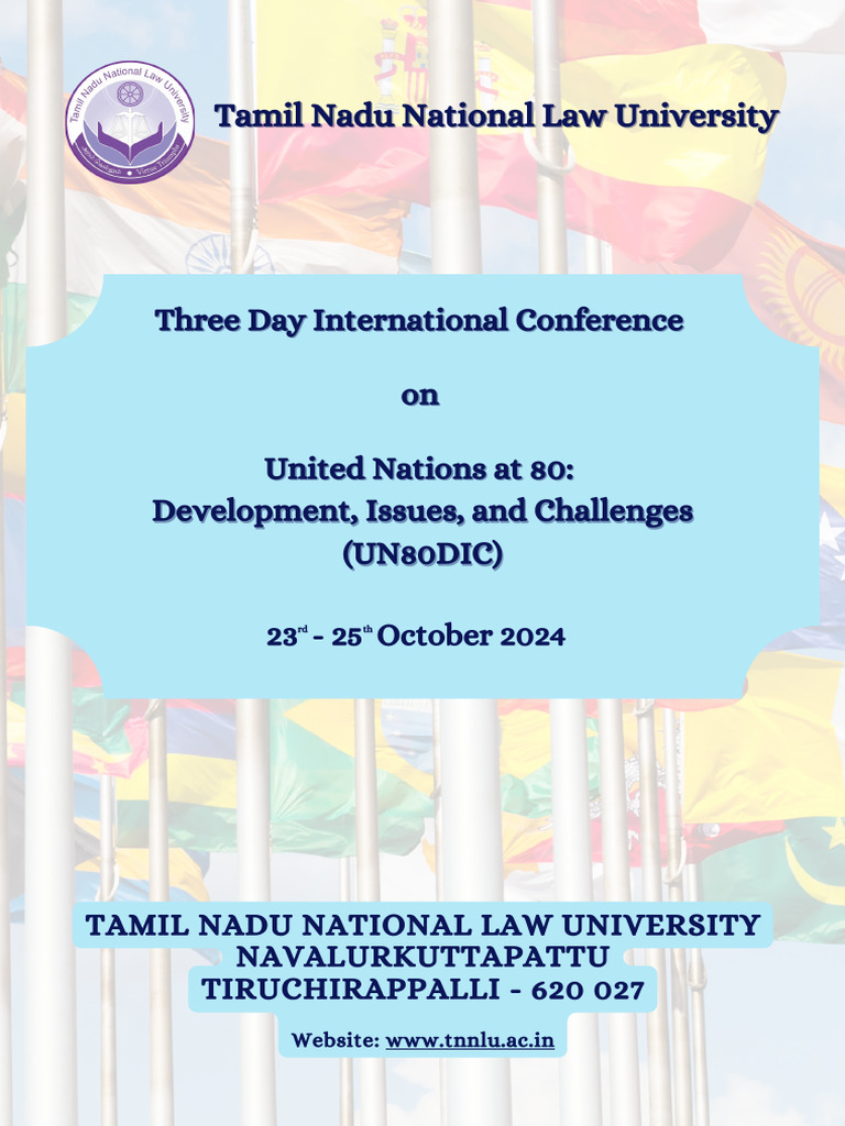 UN at 80: Global Challenges Conference | PDF | United Nations ...