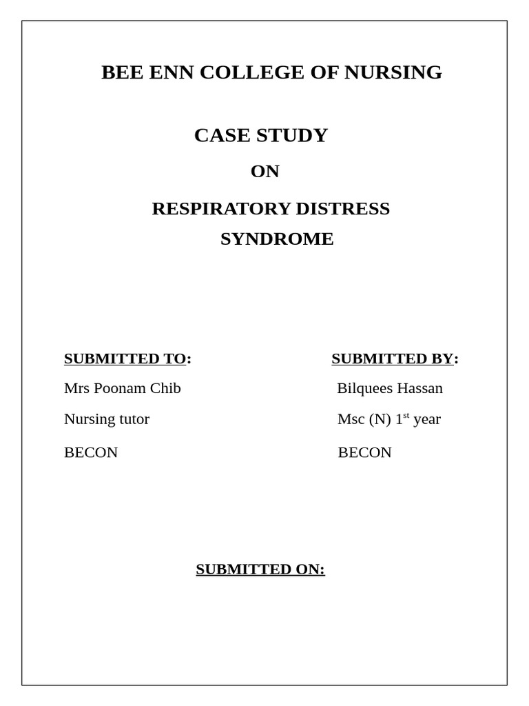 case study 2 chn_065058 | PDF | Human Nose | Respiratory System