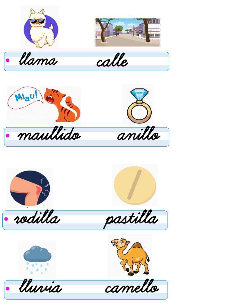 Caligrafía Lla Lle Lli Llo Llu | PDF Caligrafía Lla Lle Lli Llo Llu | PDF