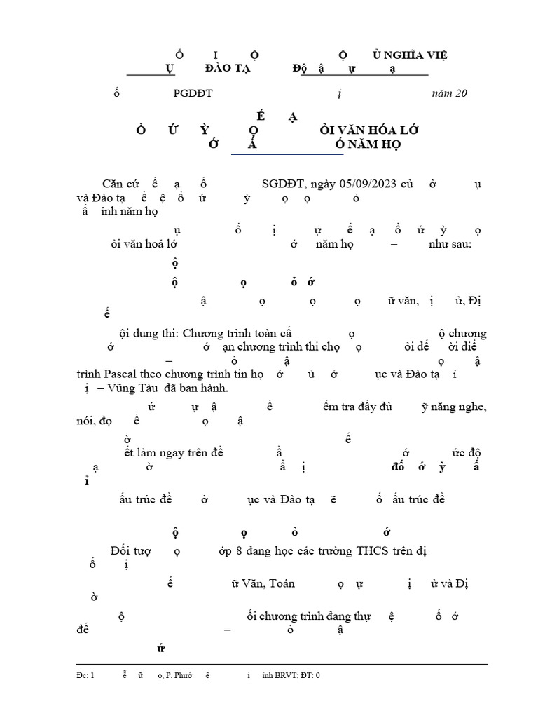 kh-thi-hsg-lop-9-va-olympic-27-4-2023-2024 | PDF