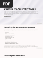 Introduction To PC Assembly and Disassembly | PDF | Personal Computers ...
