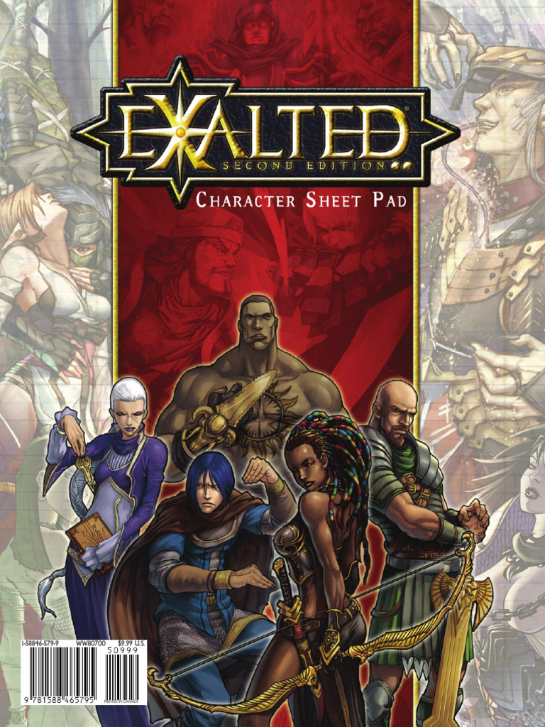 Exalted 2E Character Sheet Template | PDF | Business
