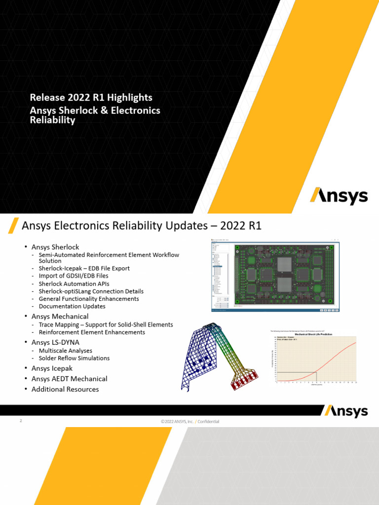 Ansys 2022 R1 Electronics Reliability Updates | PDF | Printed Circuit ...