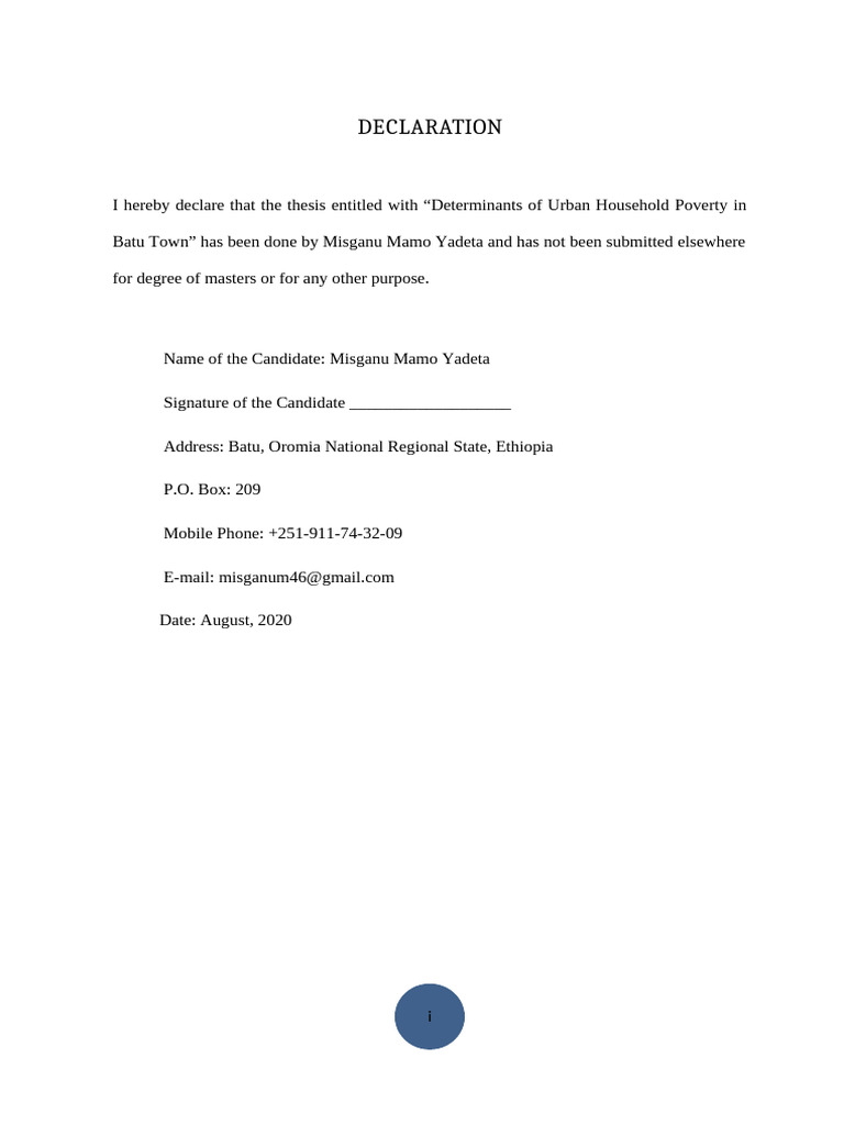 THE FINAL THESIS REPORT | PDF | Poverty Threshold | Poverty THE FINAL THESIS REPORT | PDF | Poverty Threshold | Poverty