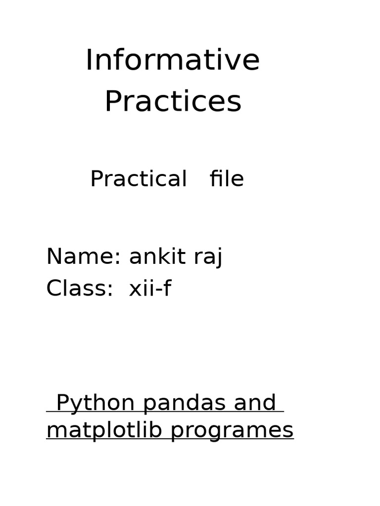 Practical File ANKIT RAJ CLASS 12-F | PDF | Apple Inc. | Gmail Practical File ANKIT RAJ CLASS 12-F | PDF | Apple Inc. | Gmail