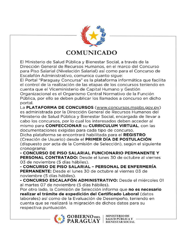 Comunicado de Salud 1 30 10 2023 03 09 55 | PDF