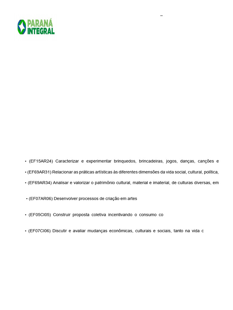 Plano de Trabalho Eletiva Divertidamente | PDF | Science