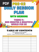 Learning Resource Package No 1 | PDF | Preschool | Relationships
