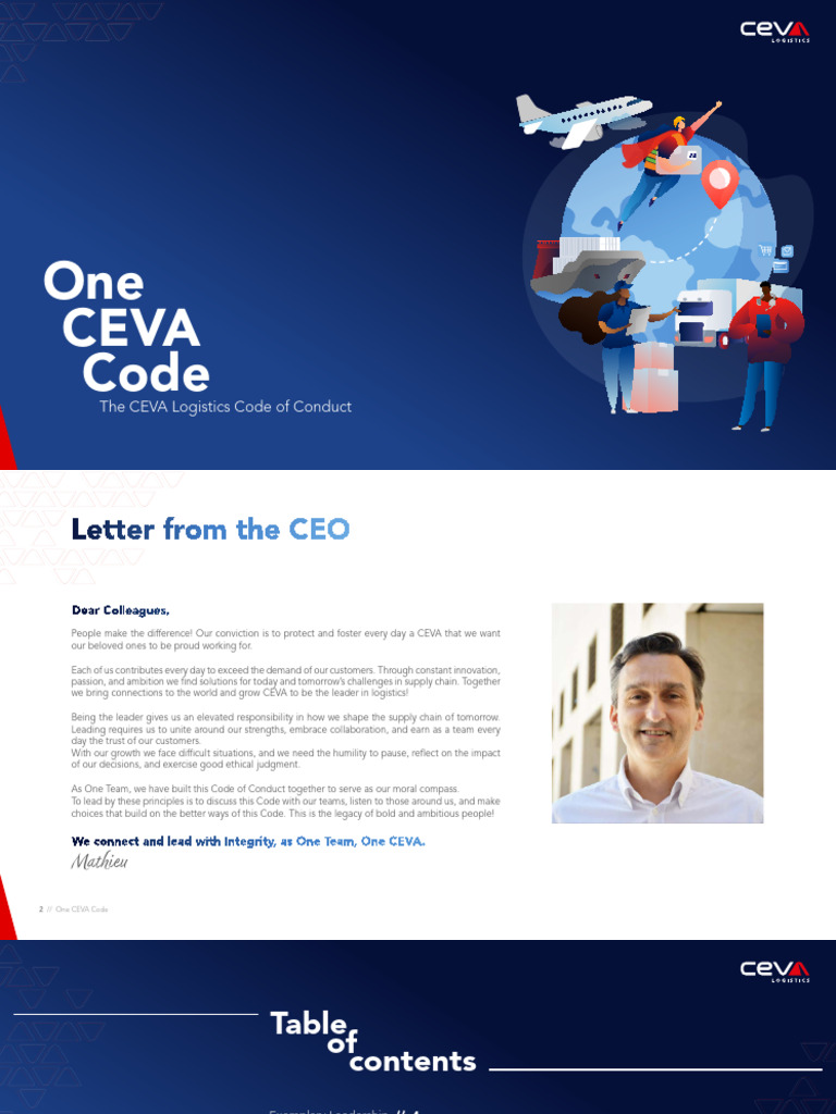One CEVA Code English - 0 | PDF | Privacy | Conflict Of Interest