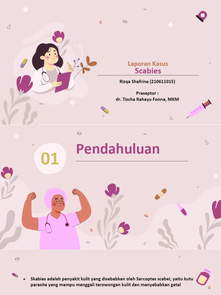 Lapkas Skabies IKM - Repaired | PDF | Kesehatan Holistik