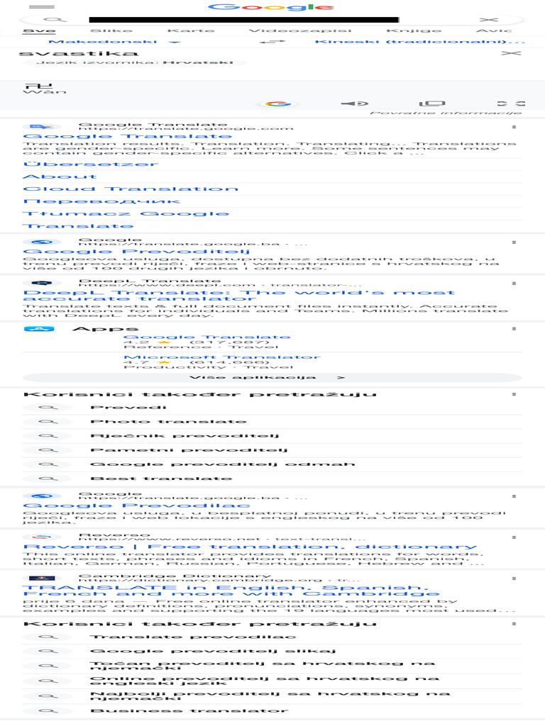 Translator - Google Pretraživanje | PDF