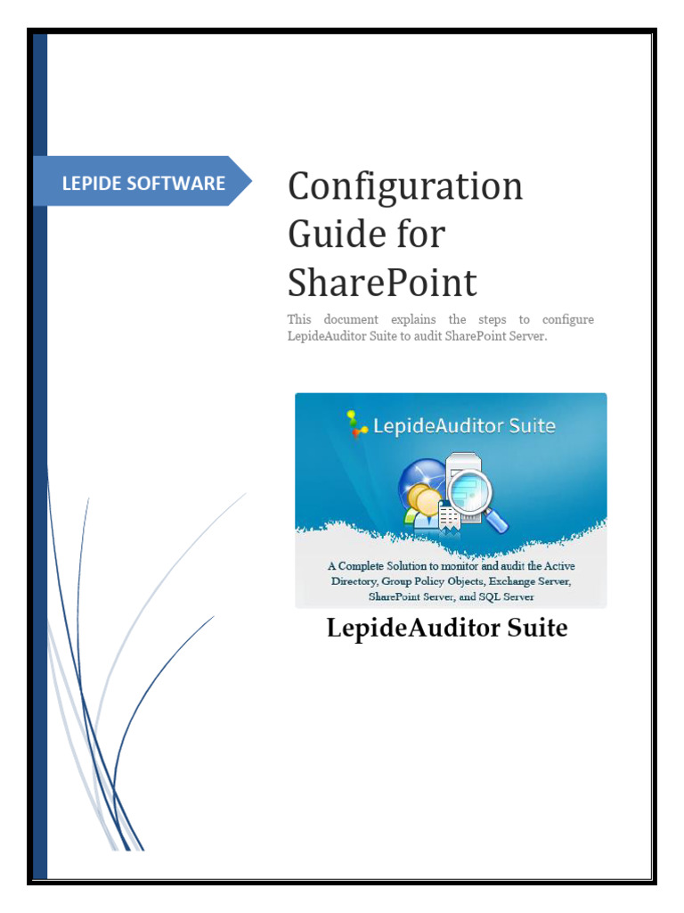 Sharepoint Server Auditing Configuration Guide | PDF | Share Point | Microsoft Sql Server