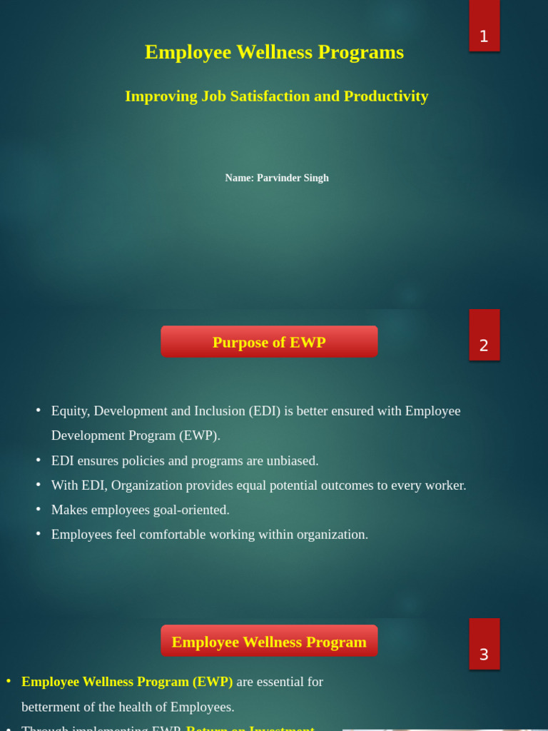 Employee Wellness Program | PDF | Employment | Incentive