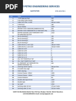 Electrical Consumables Inventory List | PDF