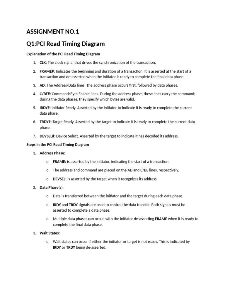 Assembly Assignment | PDF | Telecommunications | Physical Layer Protocols