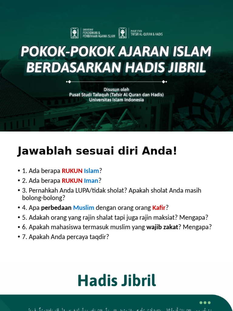 Trilogi Agama 2022 | PDF