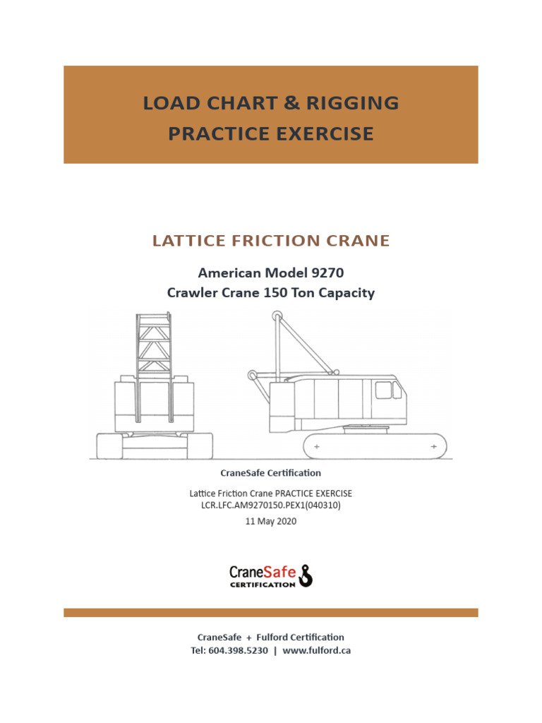 LCR LFC Am9270150 Pex1 | PDF | Crane (Machine)