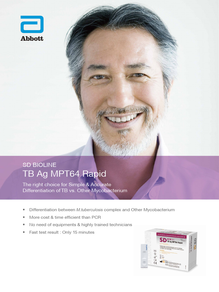 SD Bioline TB Ag MPT64 | PDF | Tuberculosis | Mycobacterium Tuberculosis