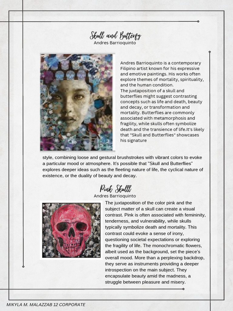 Gray Minimalist Elegant Blank A4 Stationery Paper Document | PDF | Beauty