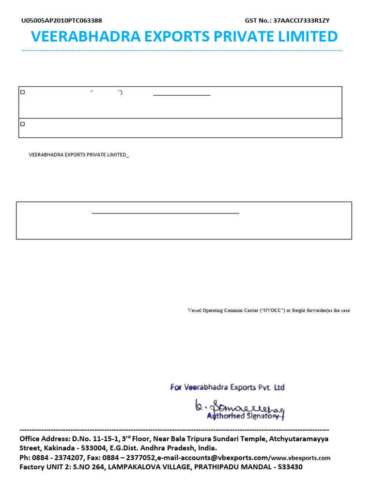 Evergreen 1 | PDF | Bill Of Lading | Cargo