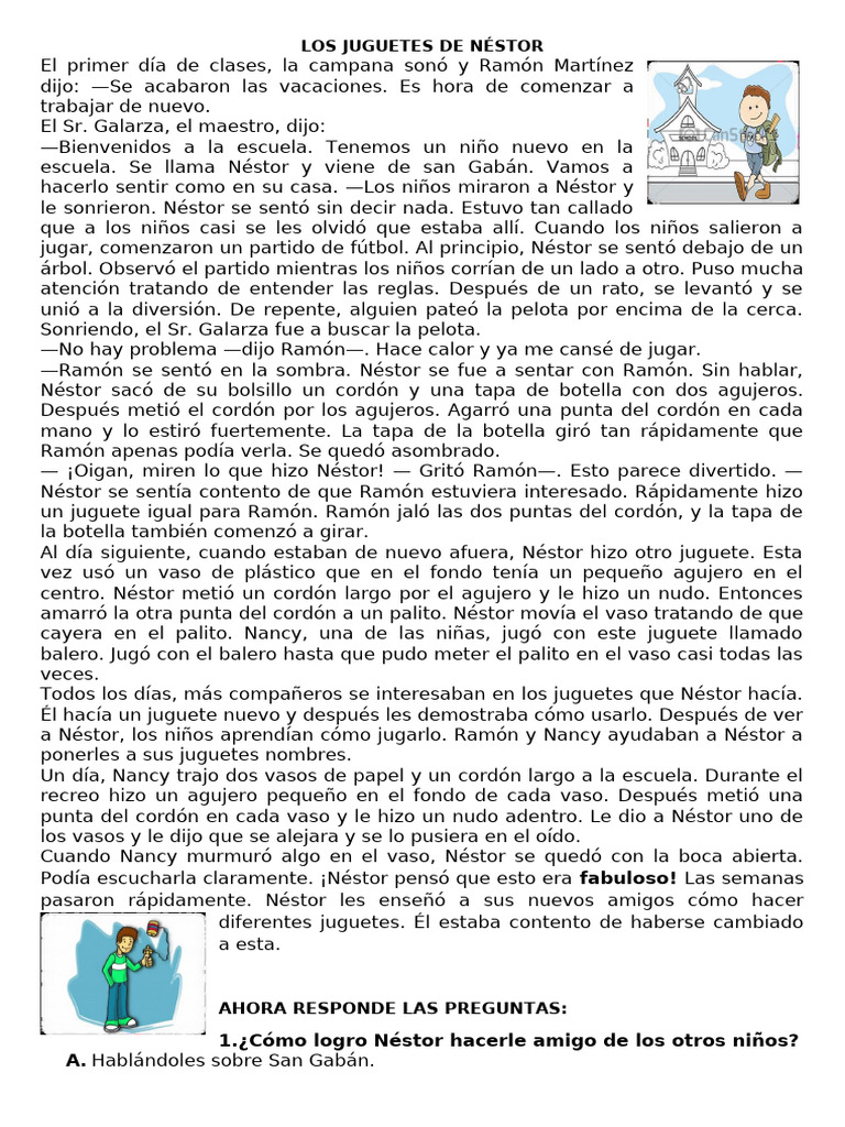 Lecturas Cuarto Grado | PDF | Aves