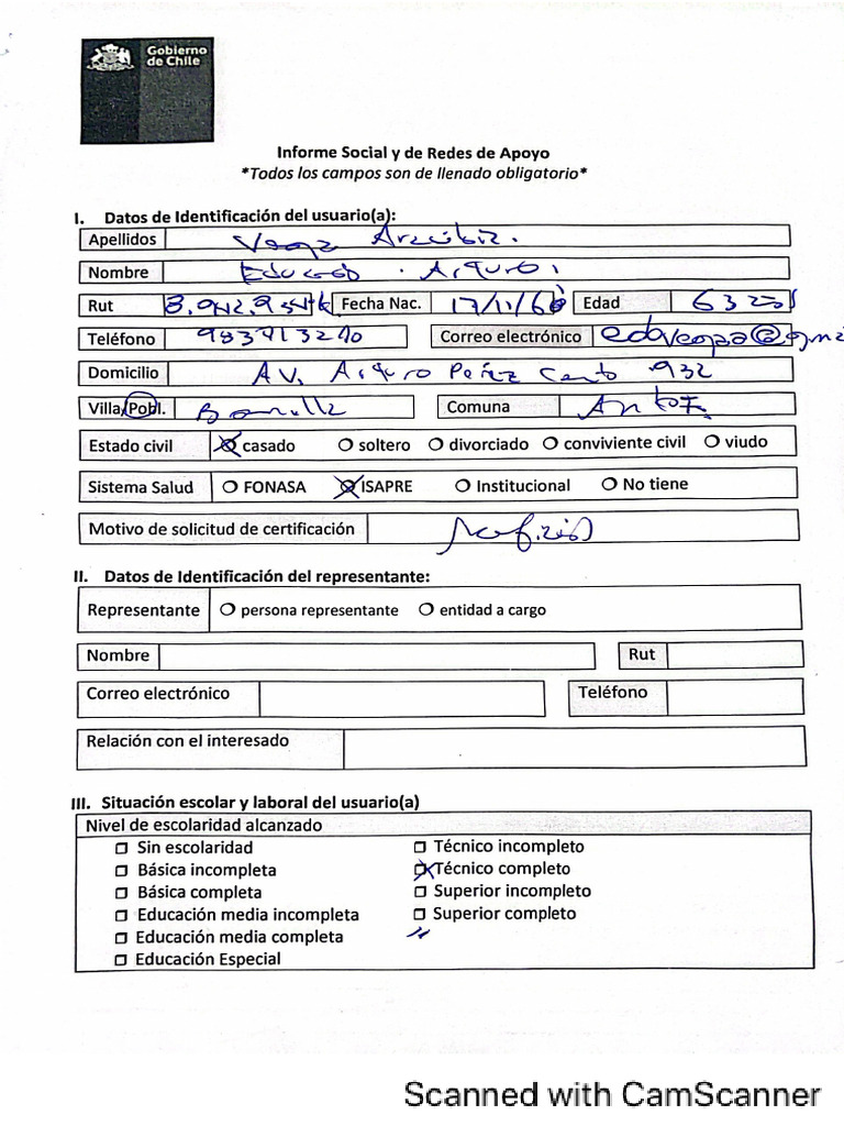 Isra Eduardo Vega Arancibia | PDF