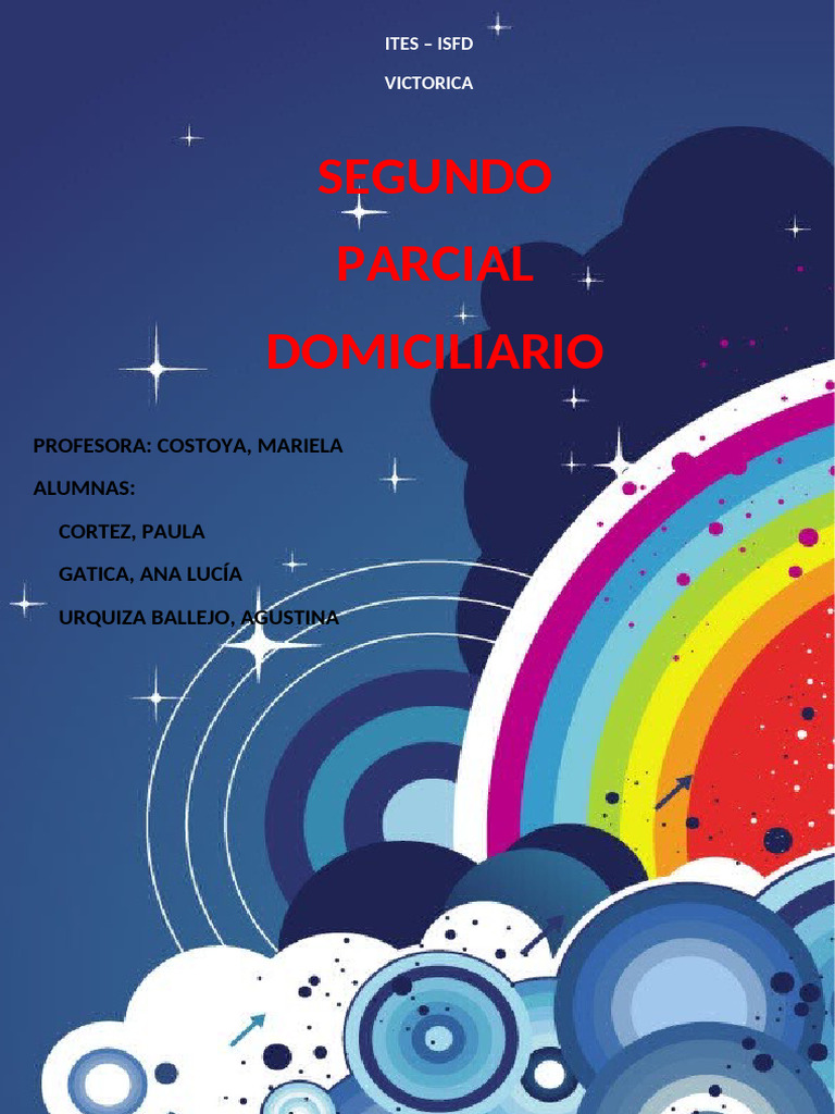 2 Parcial Pdf Educación De La Primera Infancia Enseñando