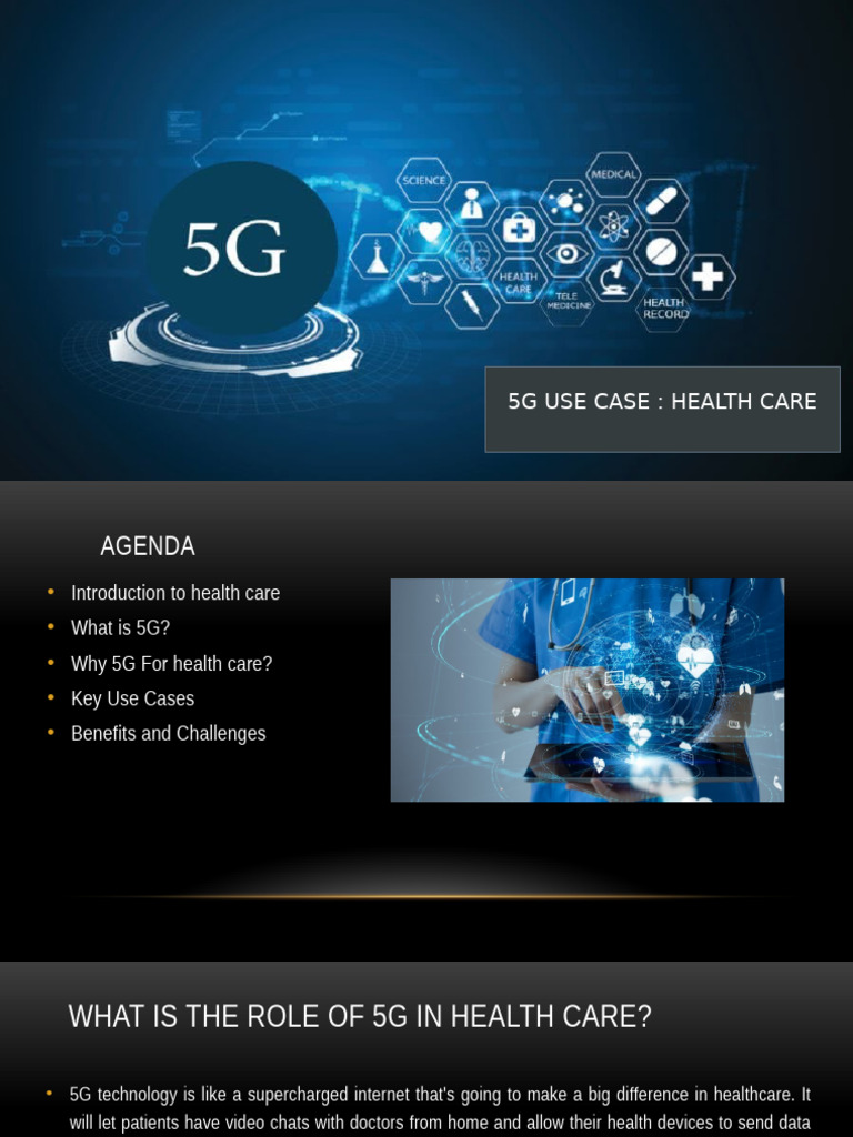 5g Use Case In Health Care Pdf Surgery Health Care