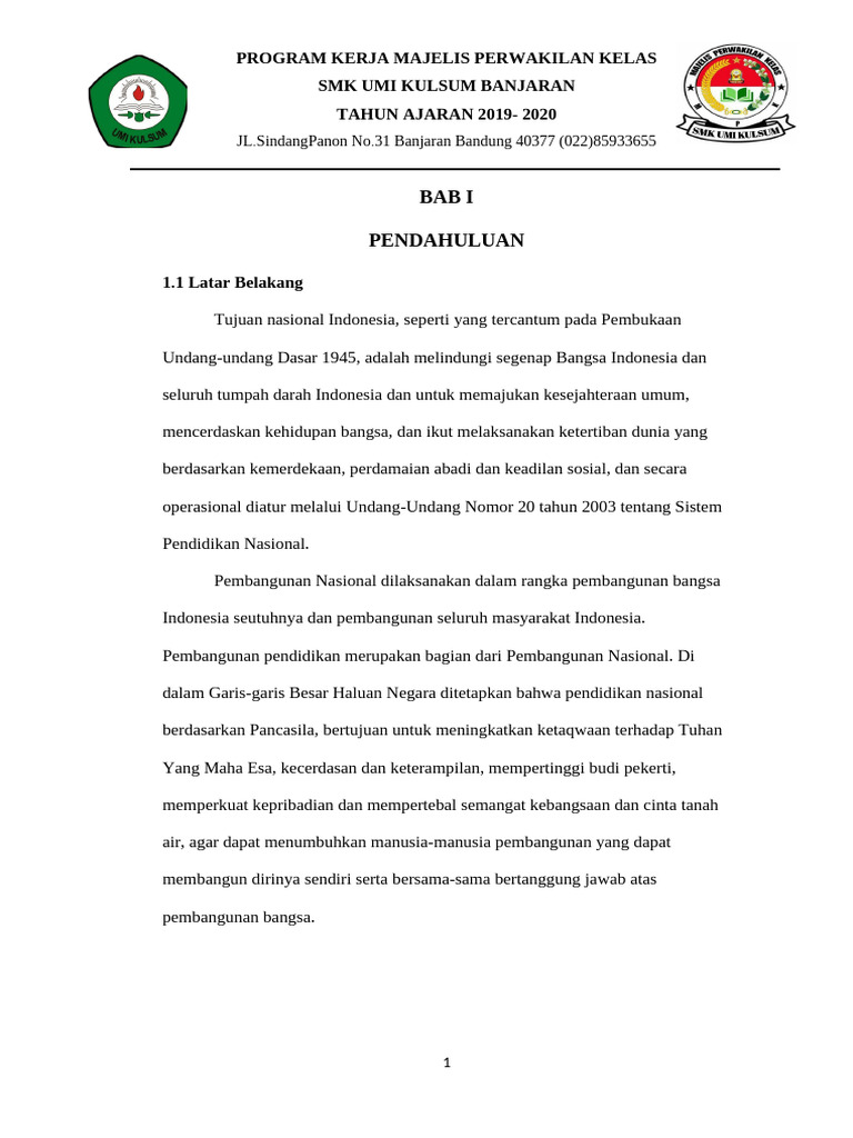 Proker MPK | PDF | Bisnis