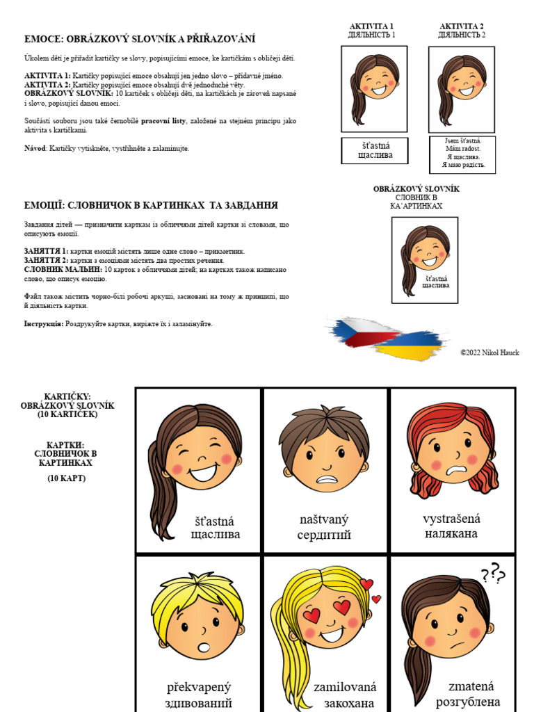 Hauck - Emoce - Karticky | PDF