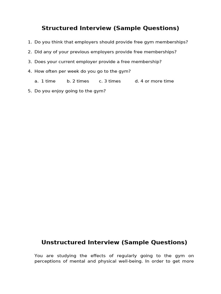 Research Intruments Examples G2 | PDF | Interview | Focus Group