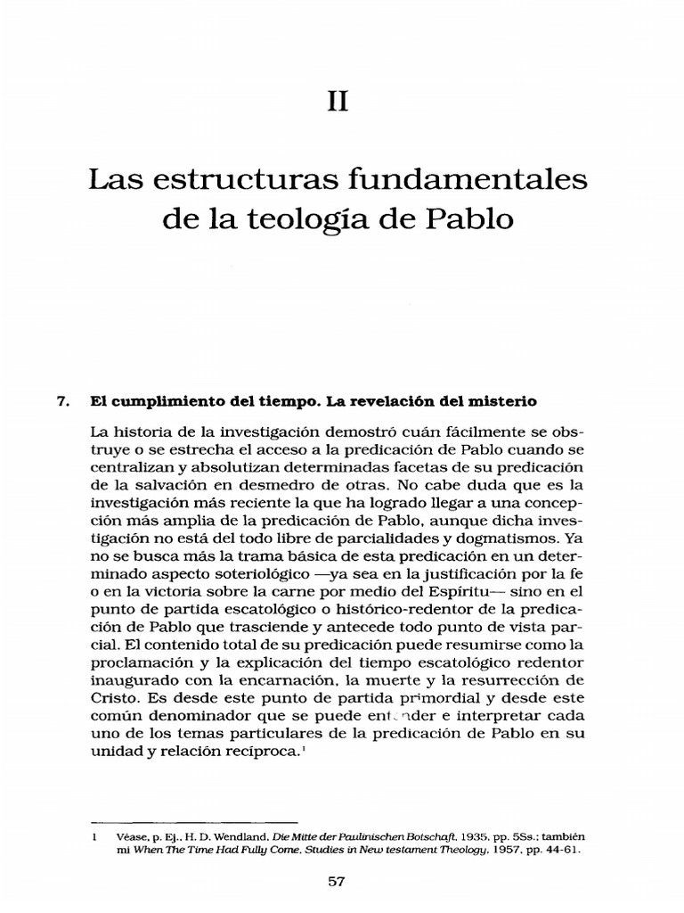 Ridderbos.pap.II | PDF | Pablo el apóstol | Jesús